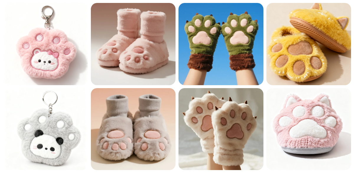 Purr-fectly Customizable Cat Paw Plush Products: Your New Obsession for ...