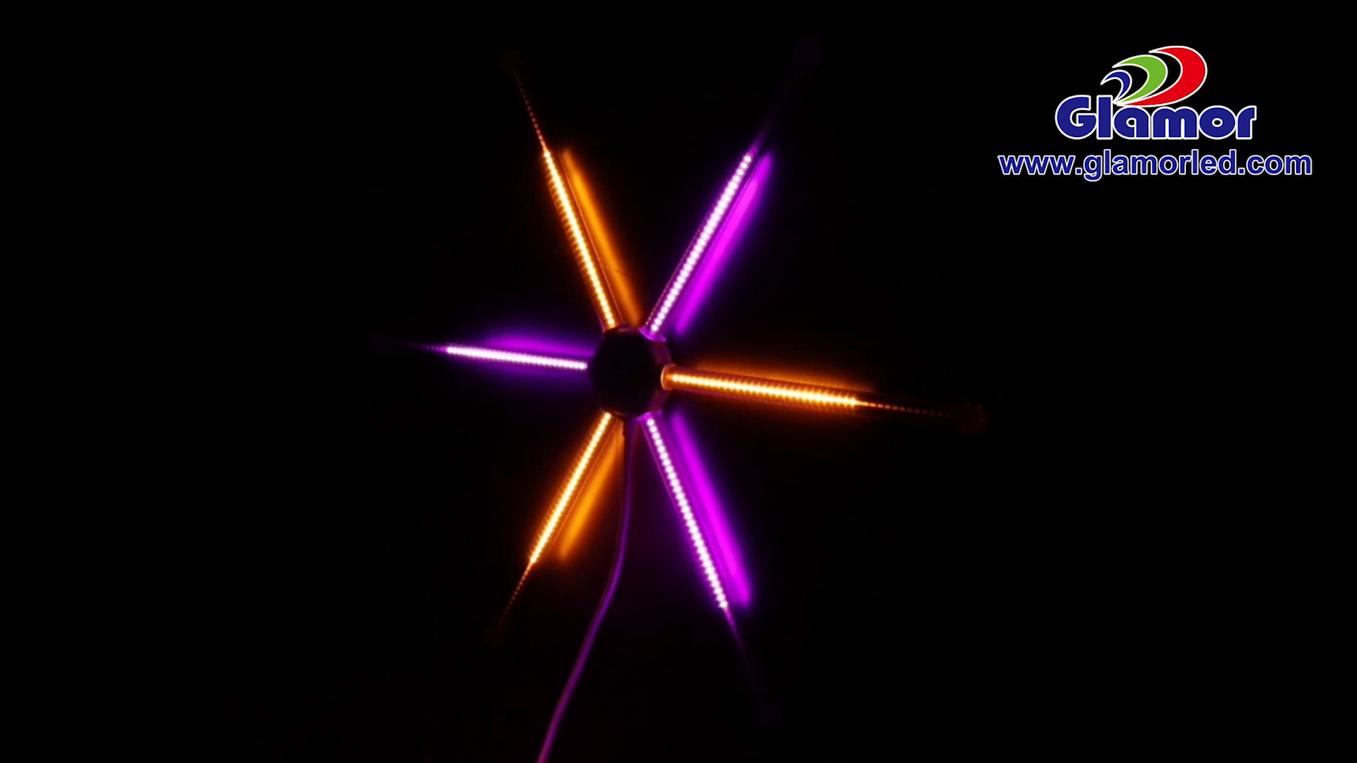 SMD Dual Color chasing purple orange snowfall tube light firework mini ...