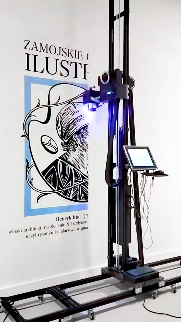 Customer feedback on the wall printer working process! | Faith