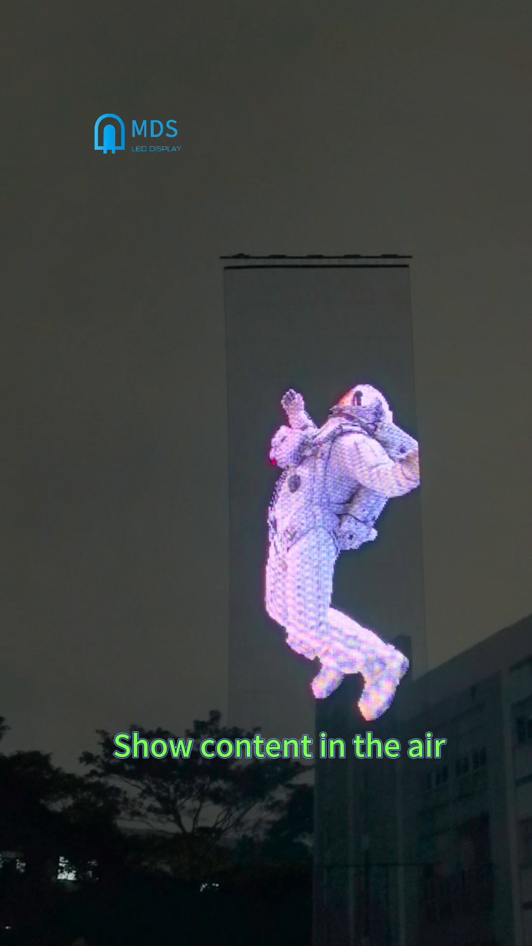 Customized LED Flying Screen Product Introduction manufacturers From ...