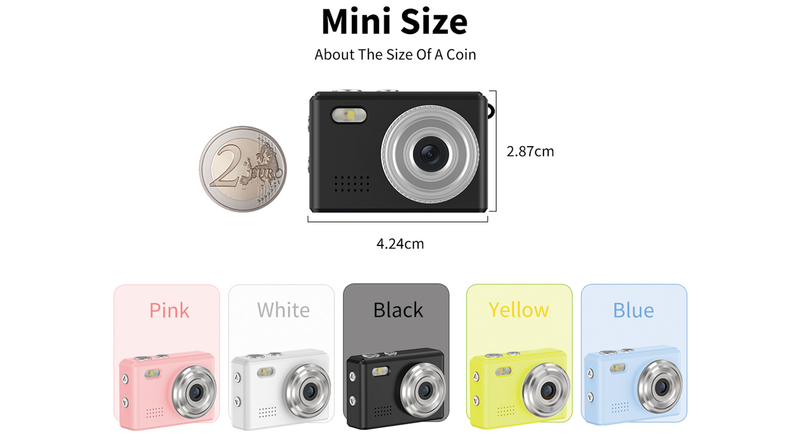 DC22 & DC23 Mini Digital Cameras: Compact Innovation for Modern ...