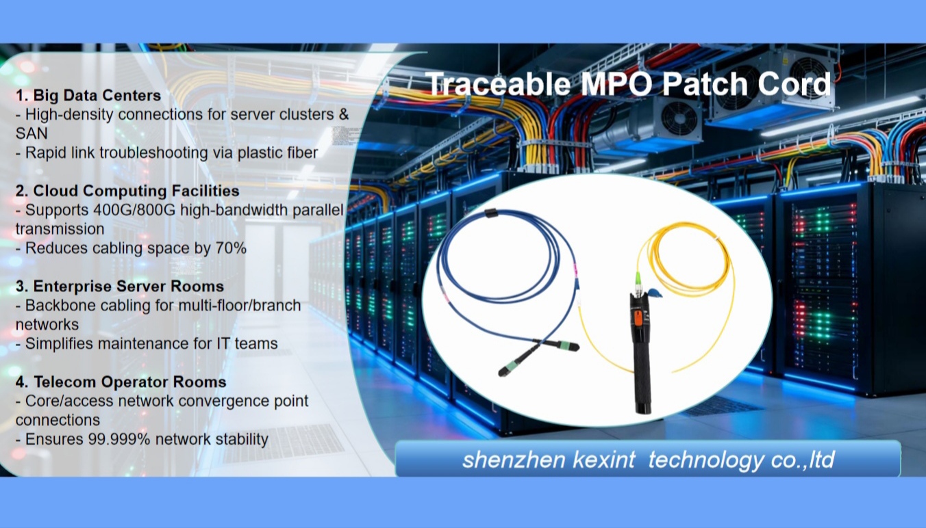 What Is a Traceable MPO Patch Cord? | KEXINT