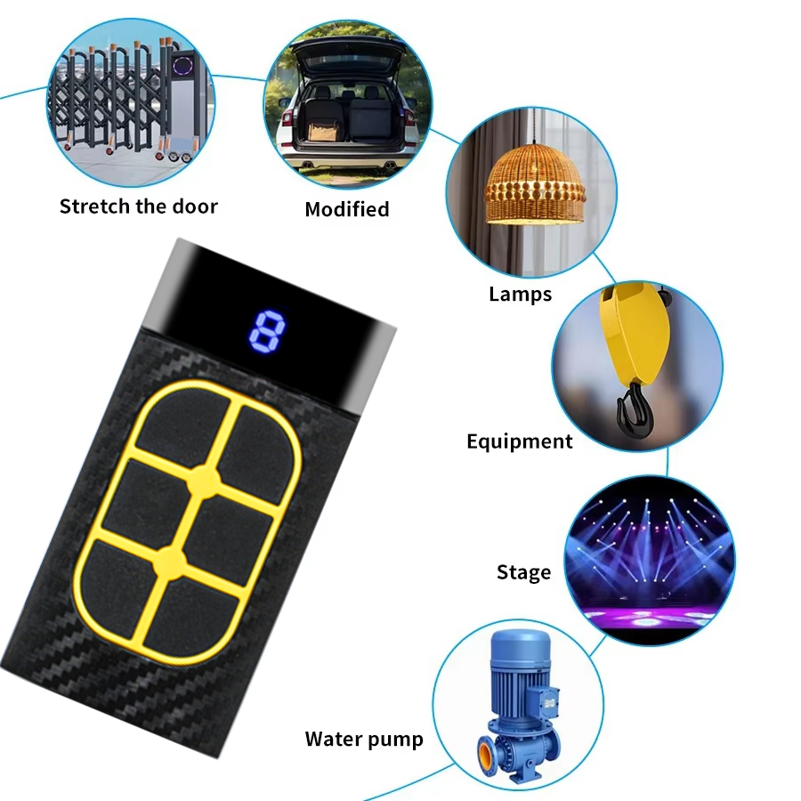 YET2255 Magazynowanie energii, 6-przyciskowy, wieloczęstotliwościowy ...