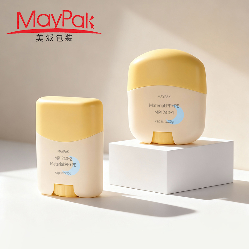 Contenitore per deodorante stick per balsamo corpo, ovale, vuoto, in ...