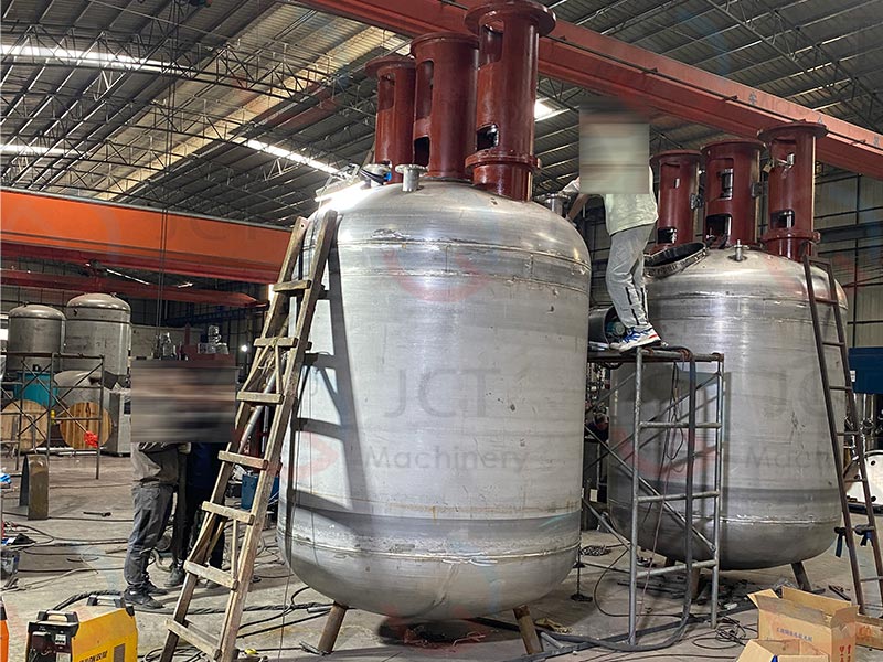 Reactor y caldera de dispersión | Maquinaria JCT | Maquinaria JCT